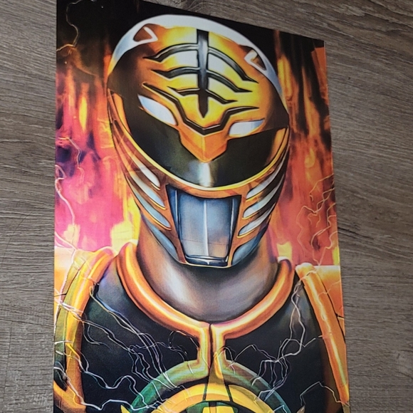 Art | Power Rangers 3d Holographic Lenticular Poster | Poshmark